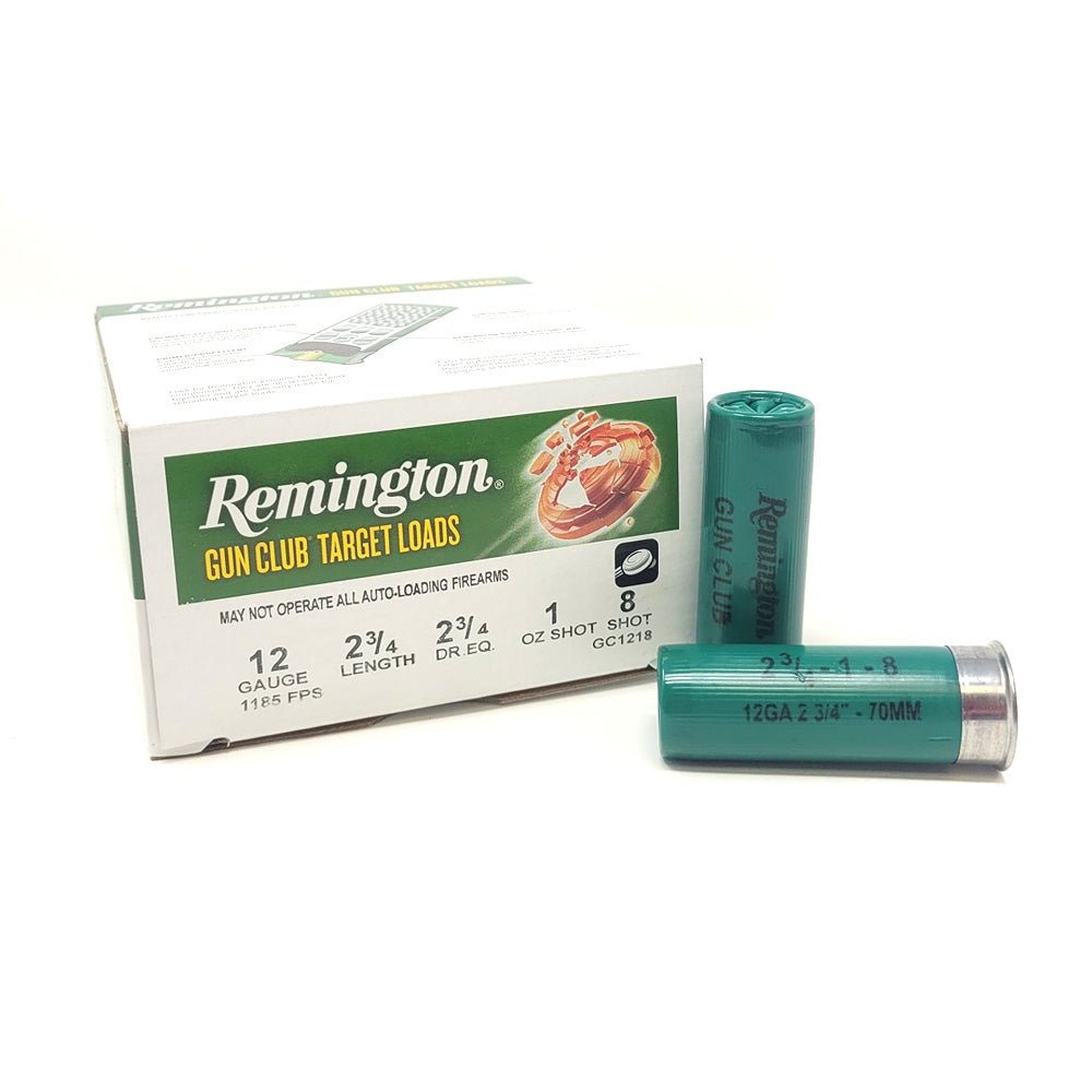 Remington 12G 28gr 8 GUN CLUB TARGET – Magnum Sports