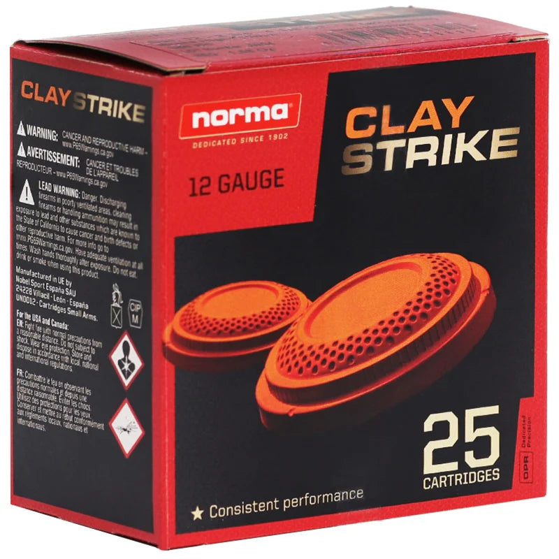 Norma Claystrike 1250fps 28gm 7.5 – Magnum Sports