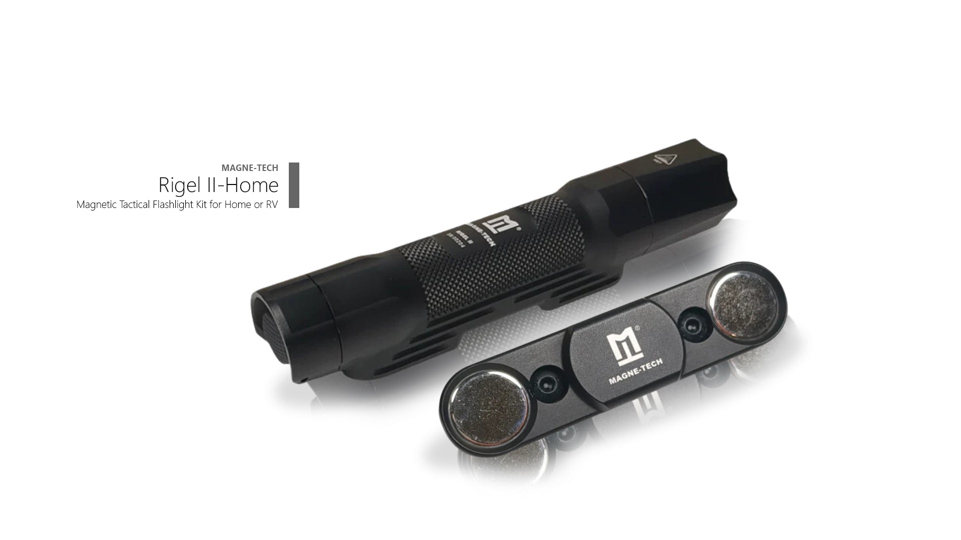 Magne-Tech Rigel II-Home: 1100lm Magnetic Tactical Flashlight Kit for ...