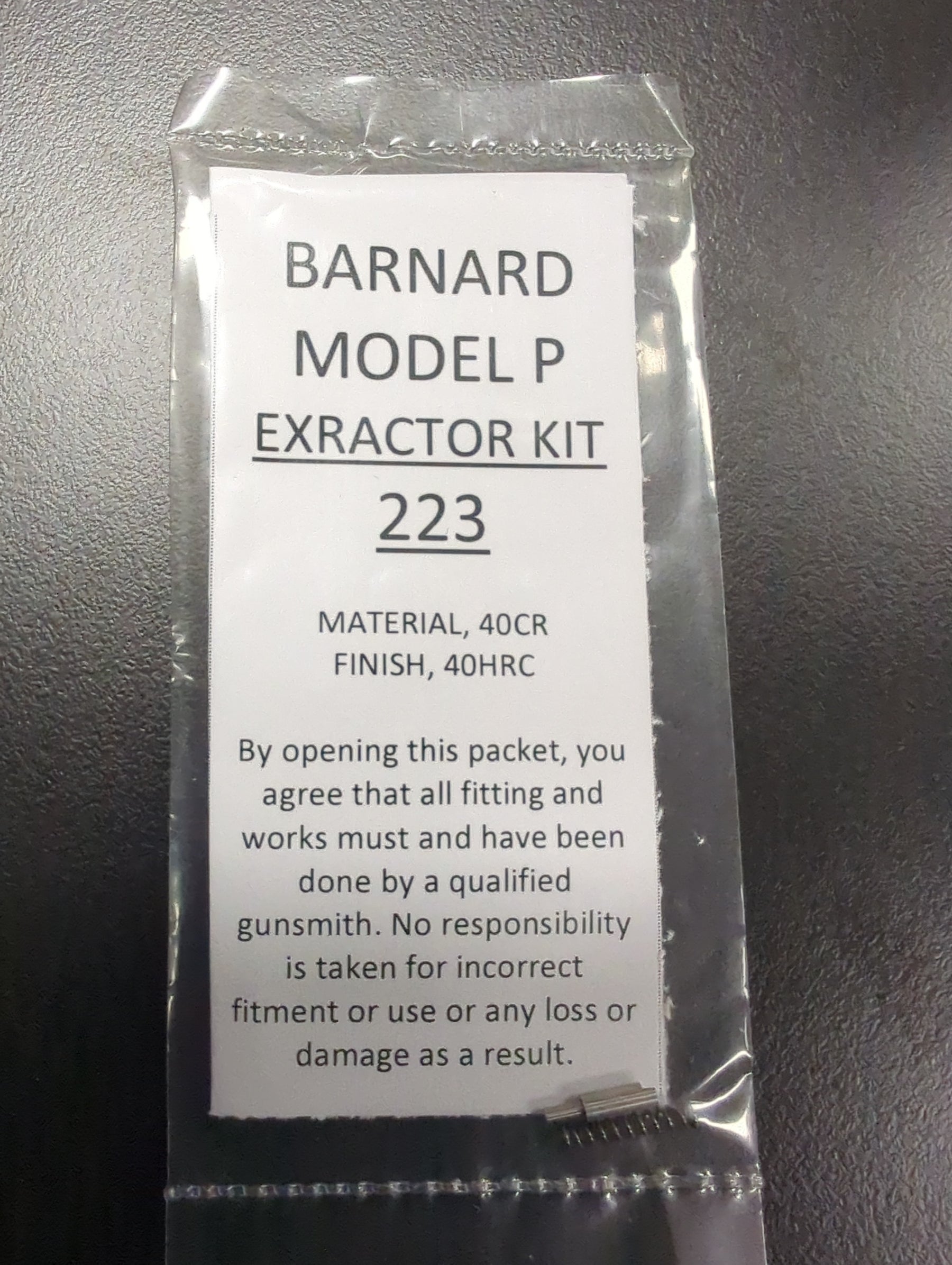 Barnard Model P Extractor Kit 223 – Magnum Sports