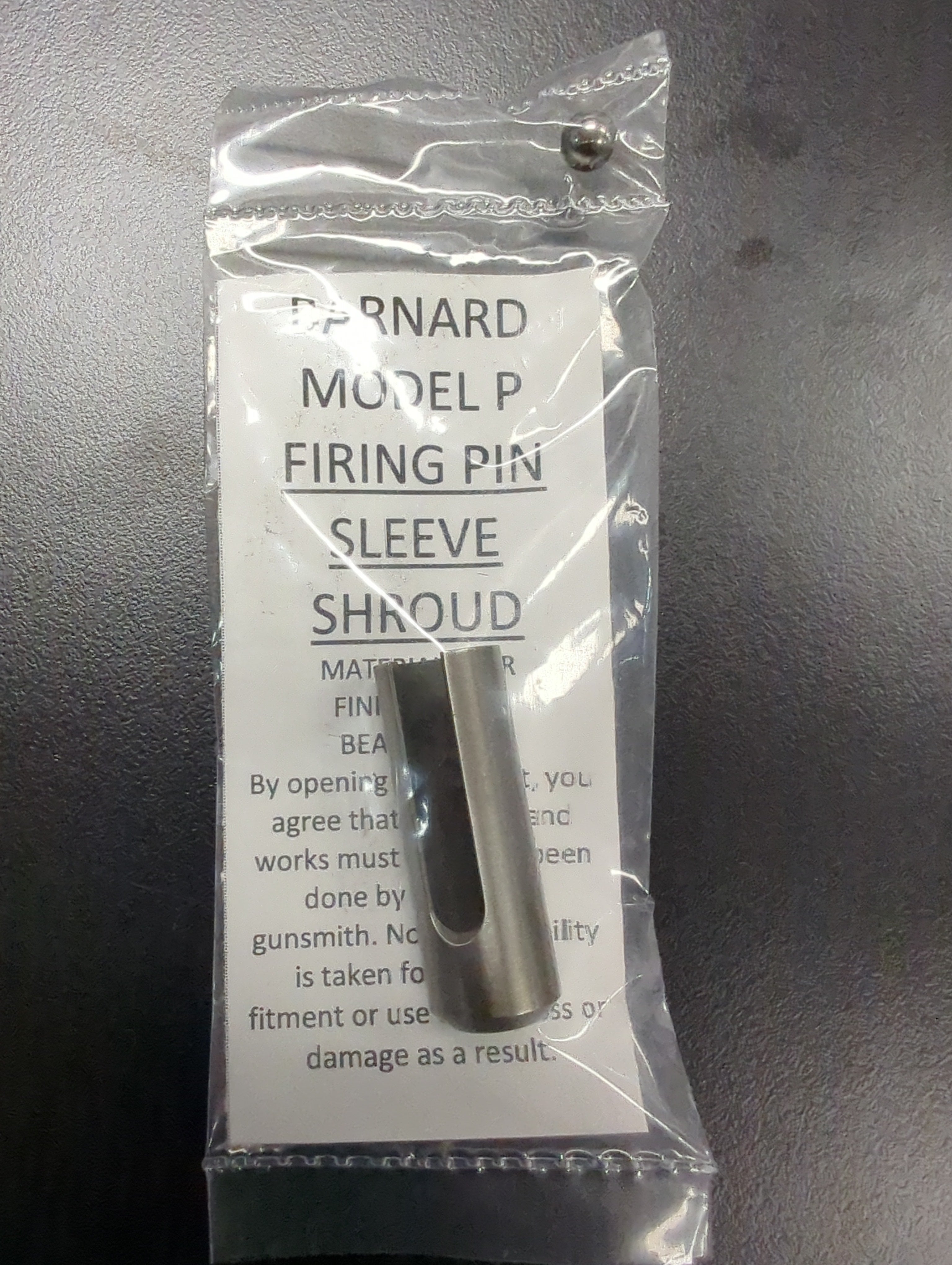 Barnard Model P Firing Pin Sleeve Shroud – Magnum Sports