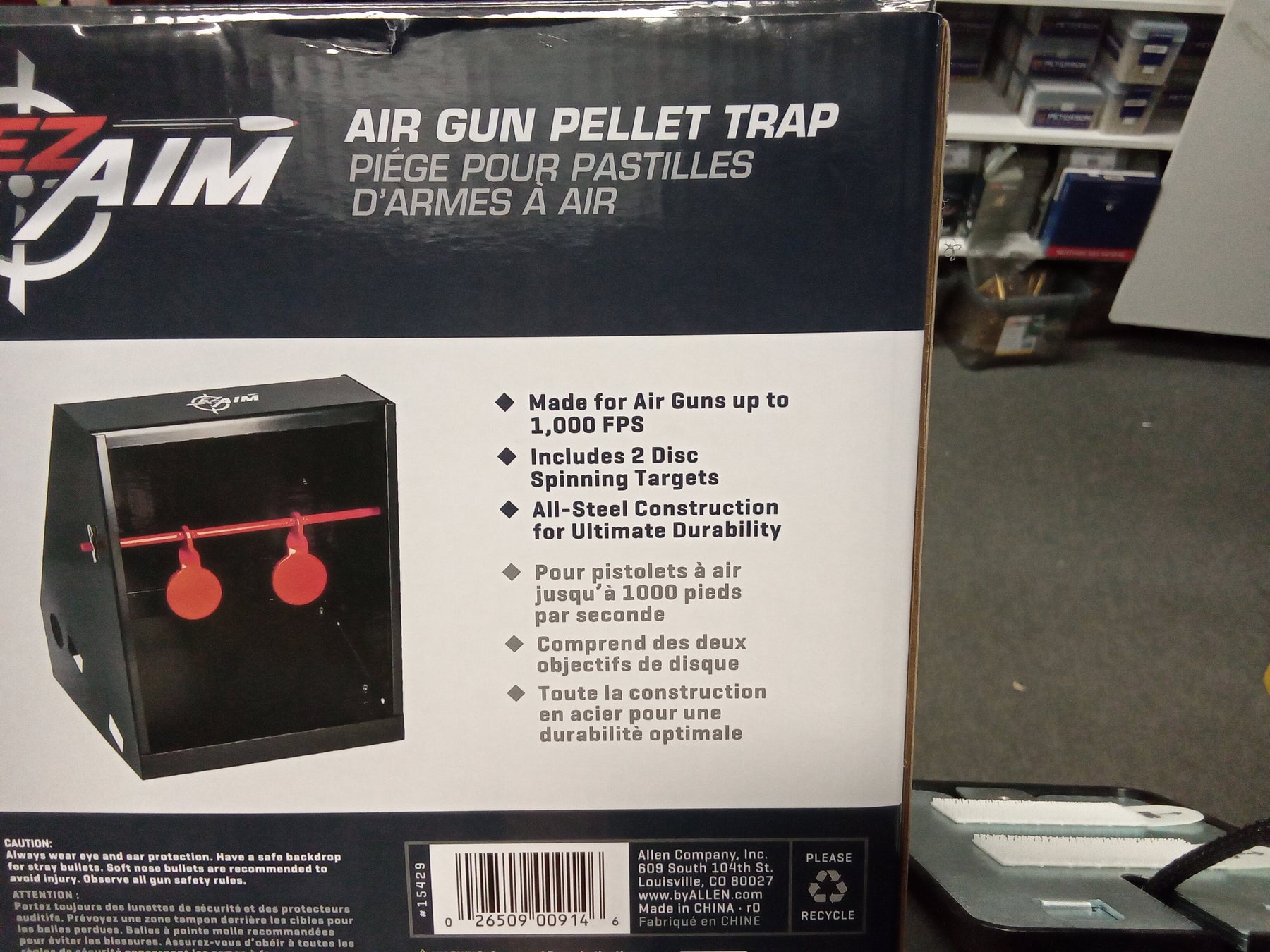 Allen EzAim Airgun Pellet Trap – Magnum Sports